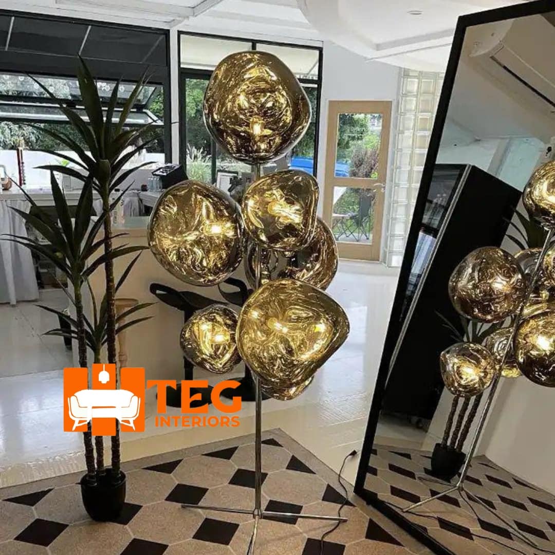 Acrylic Ball floor lamp » Teg Interiors